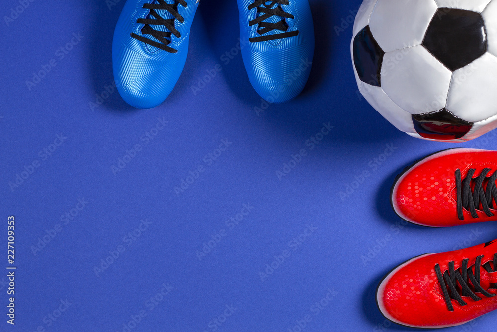 Soccer Shoe Top View