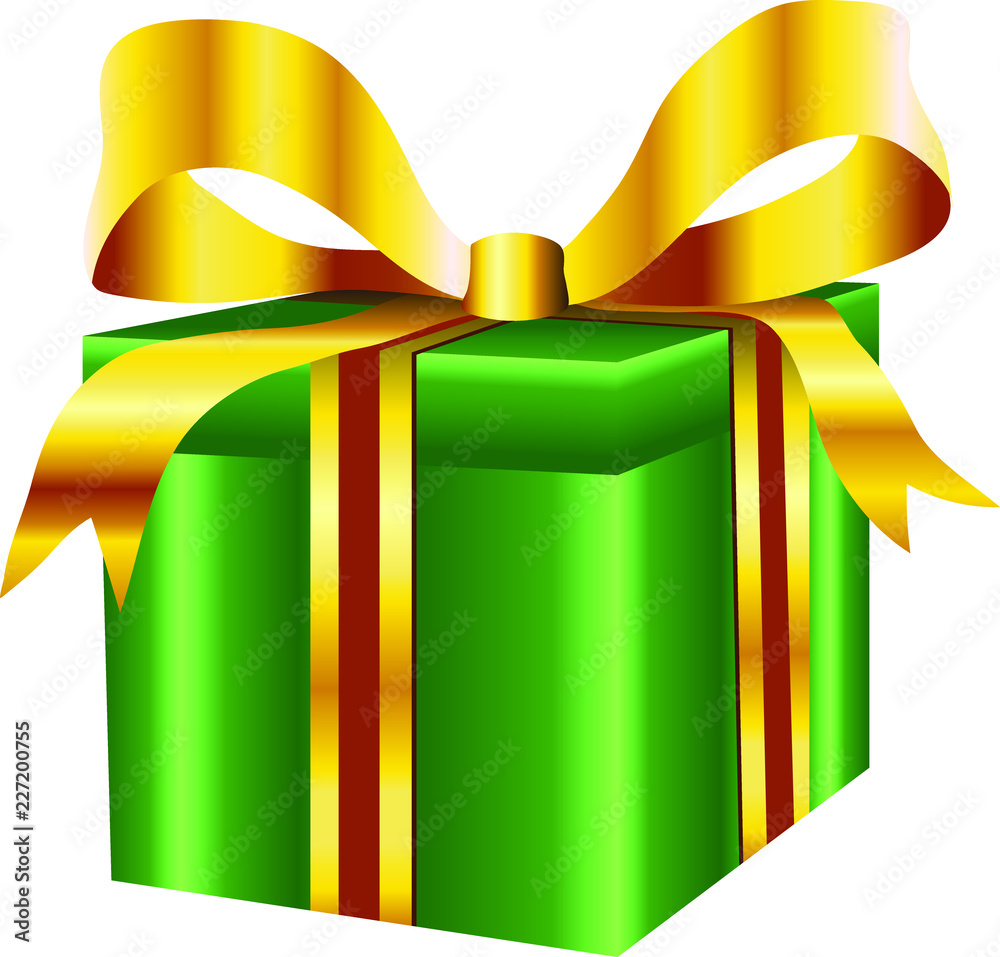 Wrapped Present Clip Art