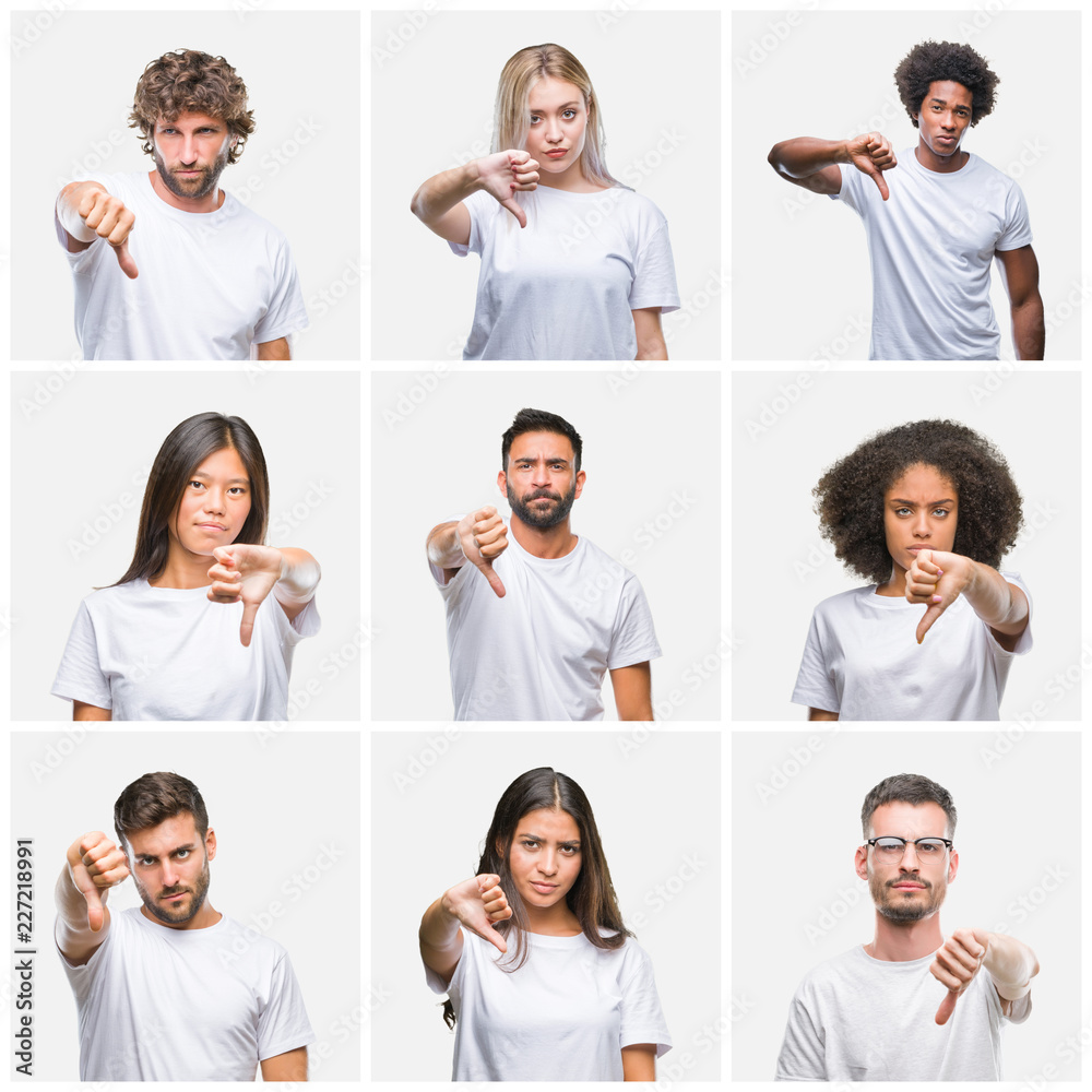 Group Of Angry White People