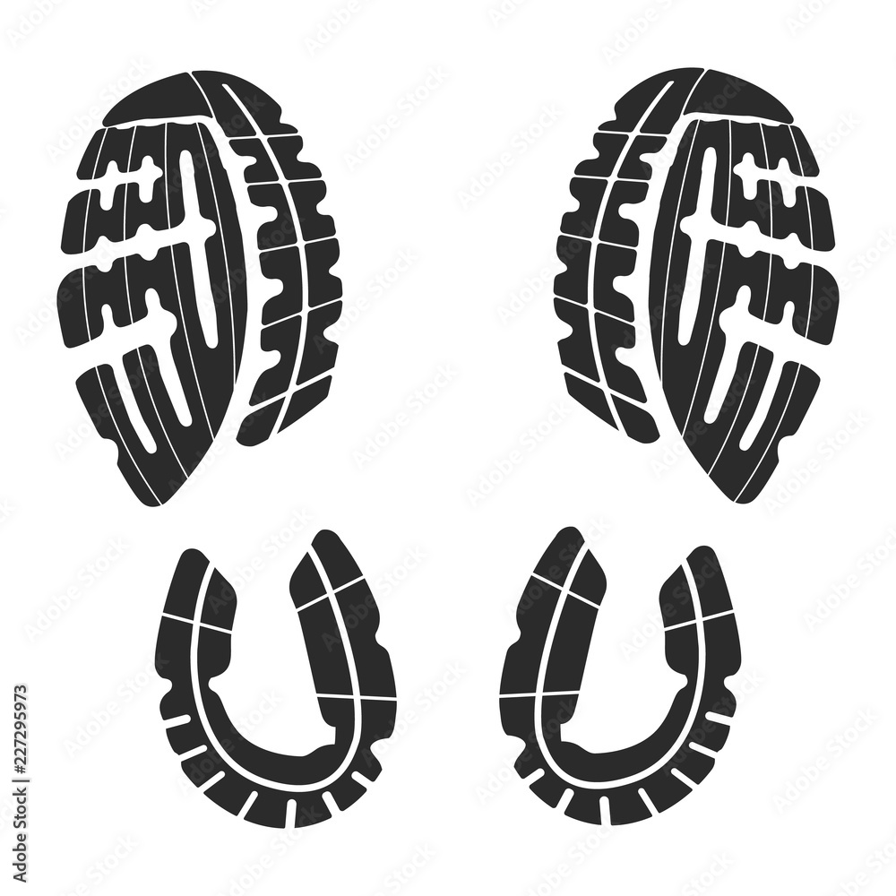 Running Shoe Sole Vector