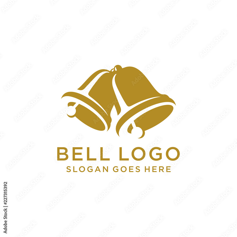 Bell logo template Stock Vector | Adobe Stock