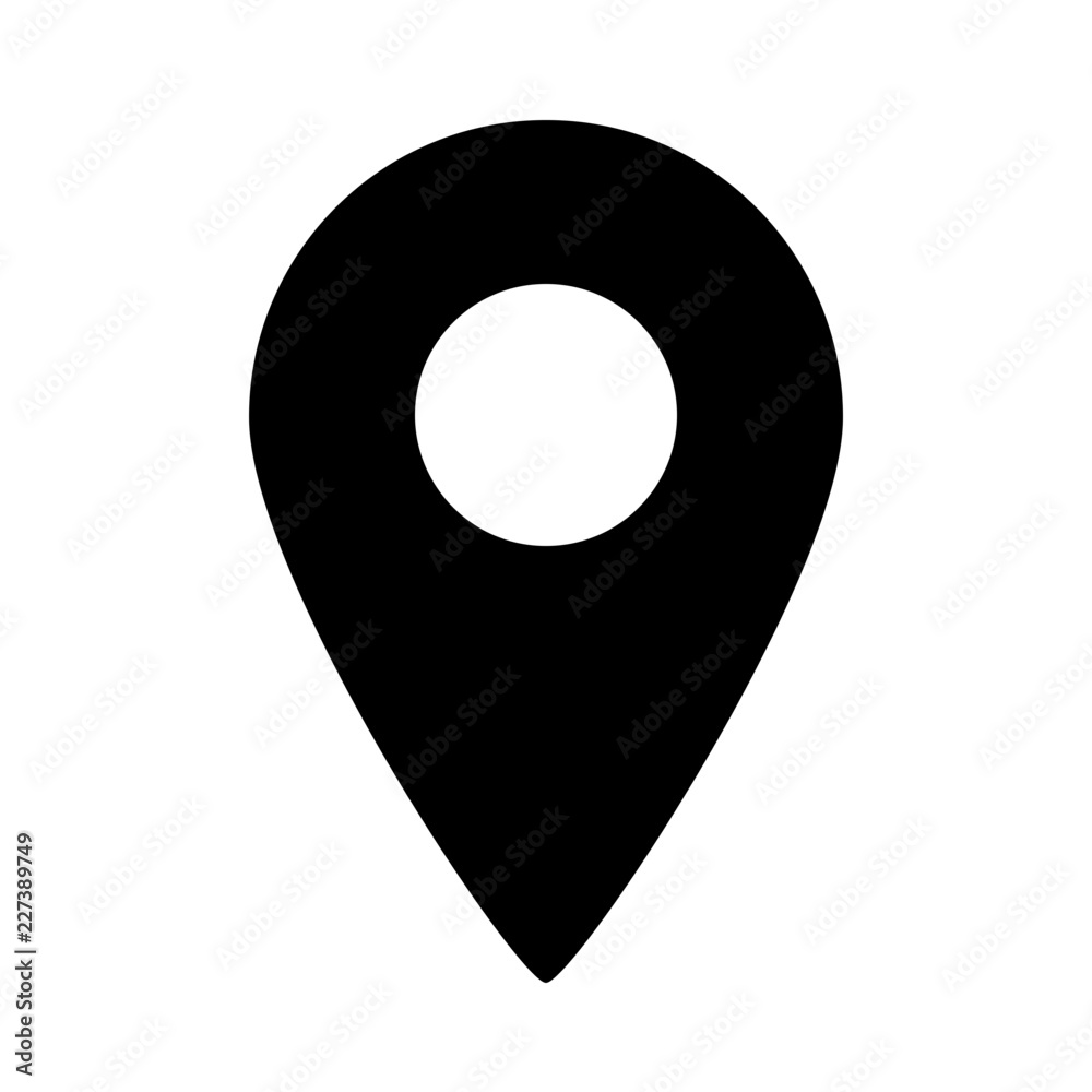 location vector icon Stock Vector | Adobe Stock