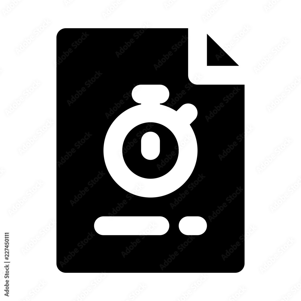 Timesheets Management Timer Documentation Tracking Timetracking vector ...