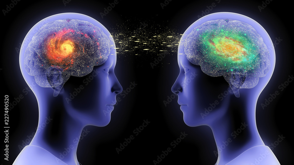 Two People Connected