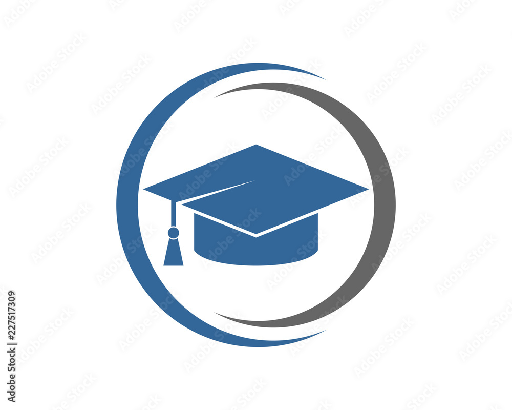 Graduation Cap Circle Icon