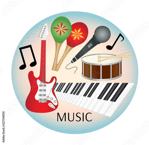 Music Subject Clipart