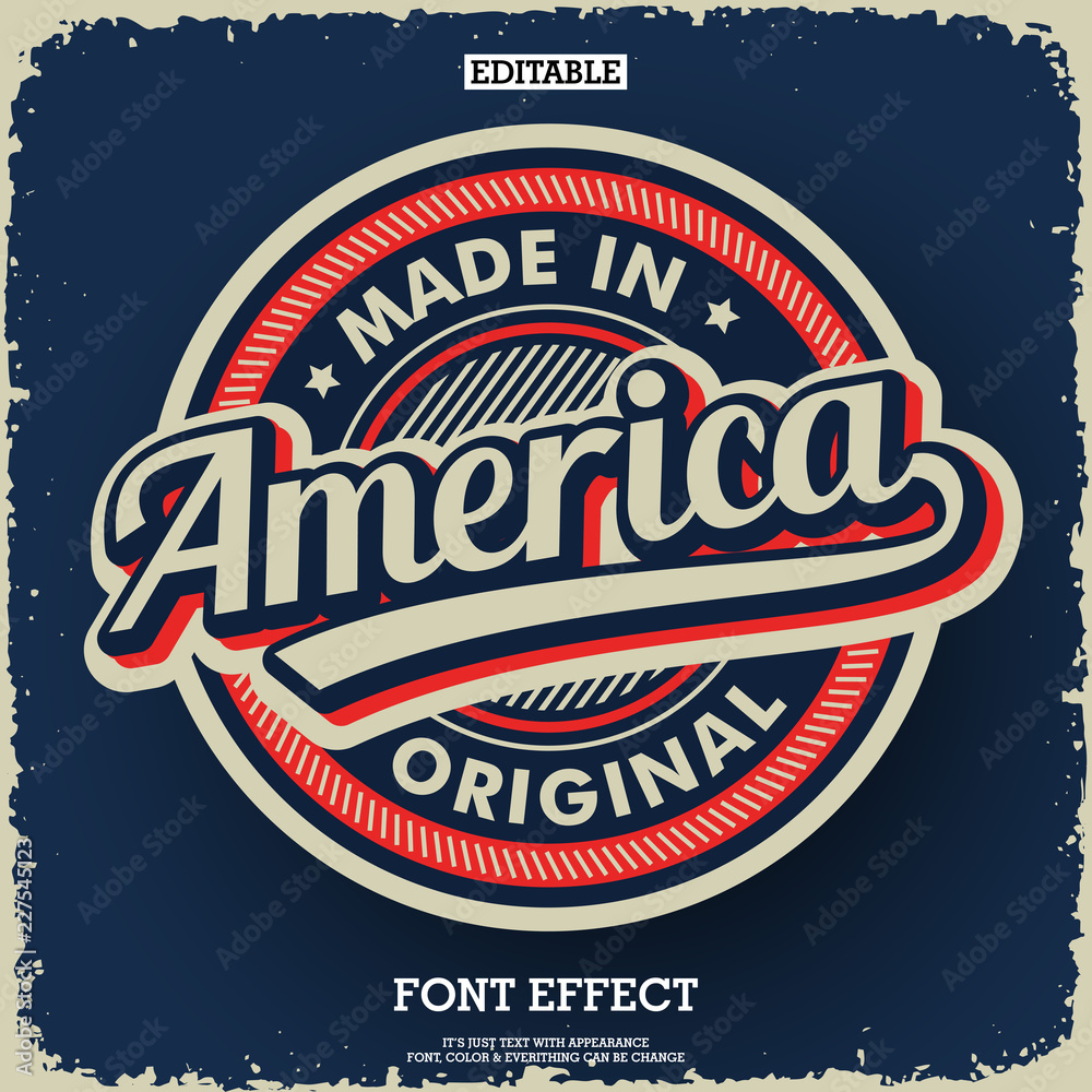 premium Emblem logo for clothing badge with old retro vintage style ...