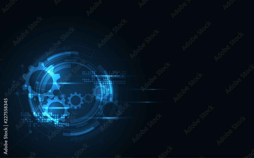 Abstract technology background Hi-tech communication concept innovation ...