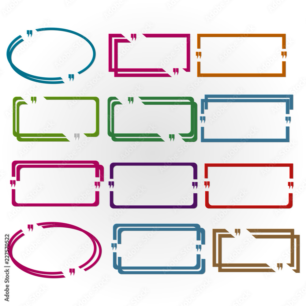text box frame template vector Stock Vector | Adobe Stock