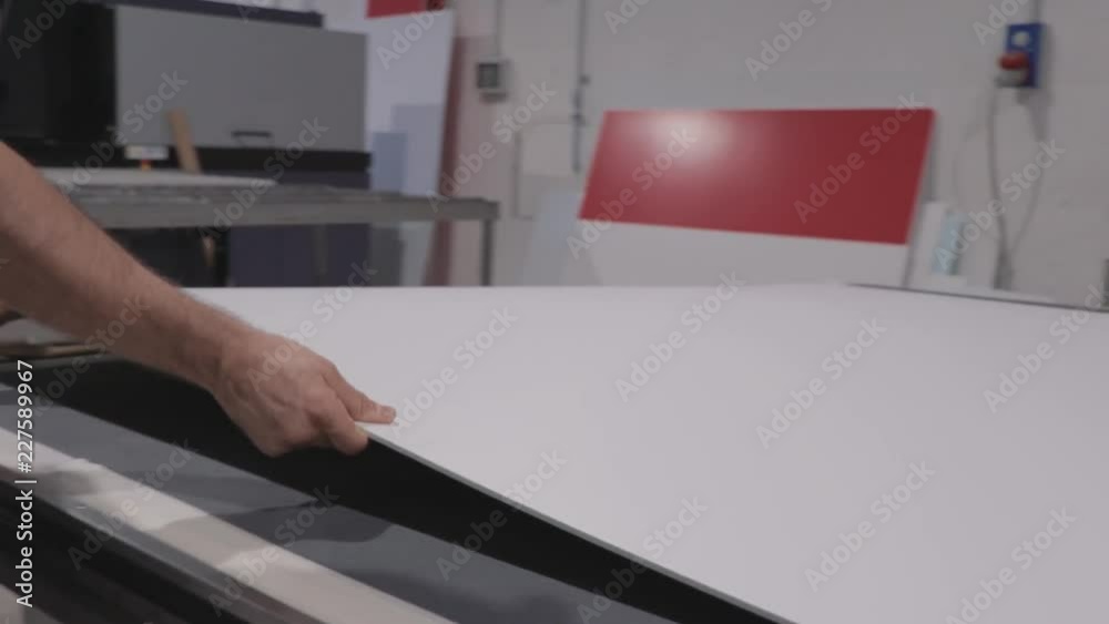 CNC industrial plotting service.Professional printing facility, big ...