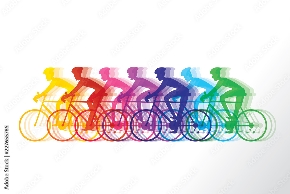 Athlete cyclist background. Vector illustration of cycling sport ...