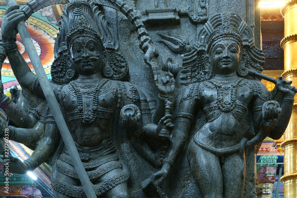 Madurai Meenakshi Temple Sculptures
