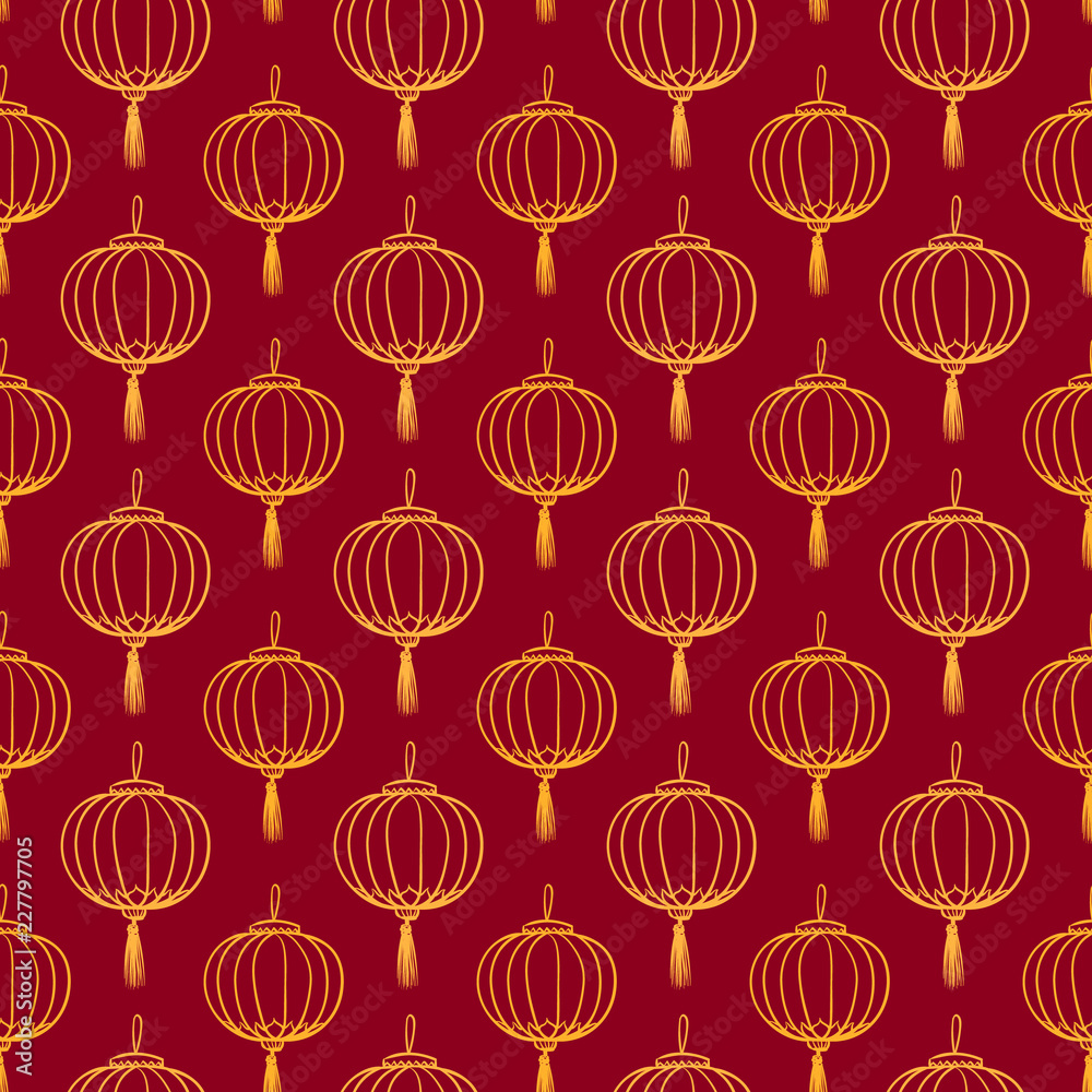 Asian pattern. Kabuki. Japanese doodles. Kabuki theatre elements ...