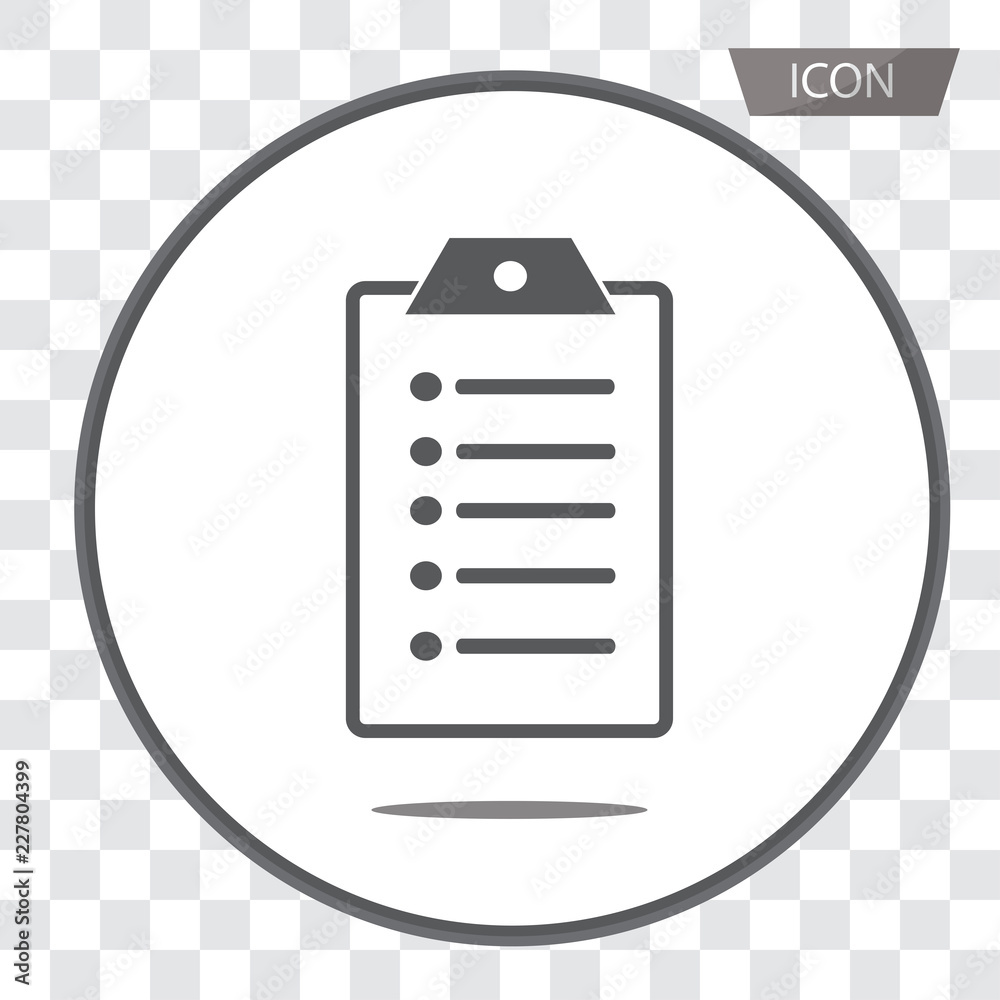 Checklist Icon Vector