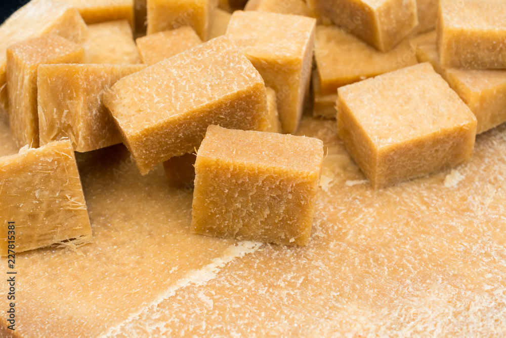 Dados de dulce de quiote para probar. Stock Photo | Adobe Stock
