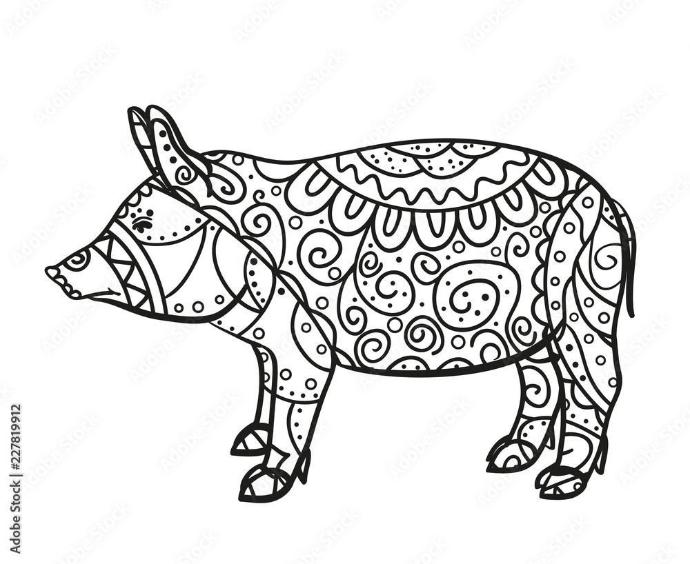 Animal Zentangle Patterns