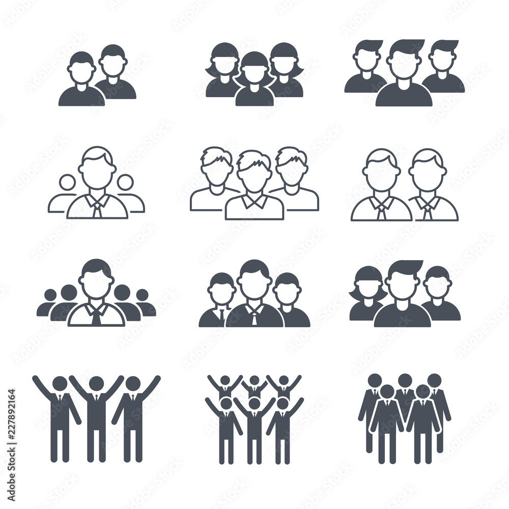 Employee Silhouette Vector