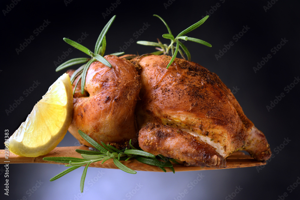 Pollo arrosto Brathähnchen Roast chicken ft81090551 жареный цыпленок ...