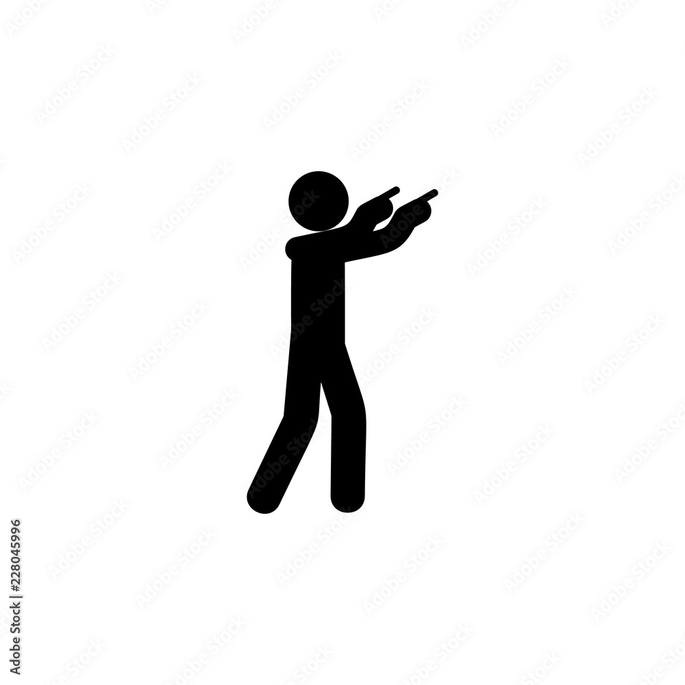 Person Pointing Icon