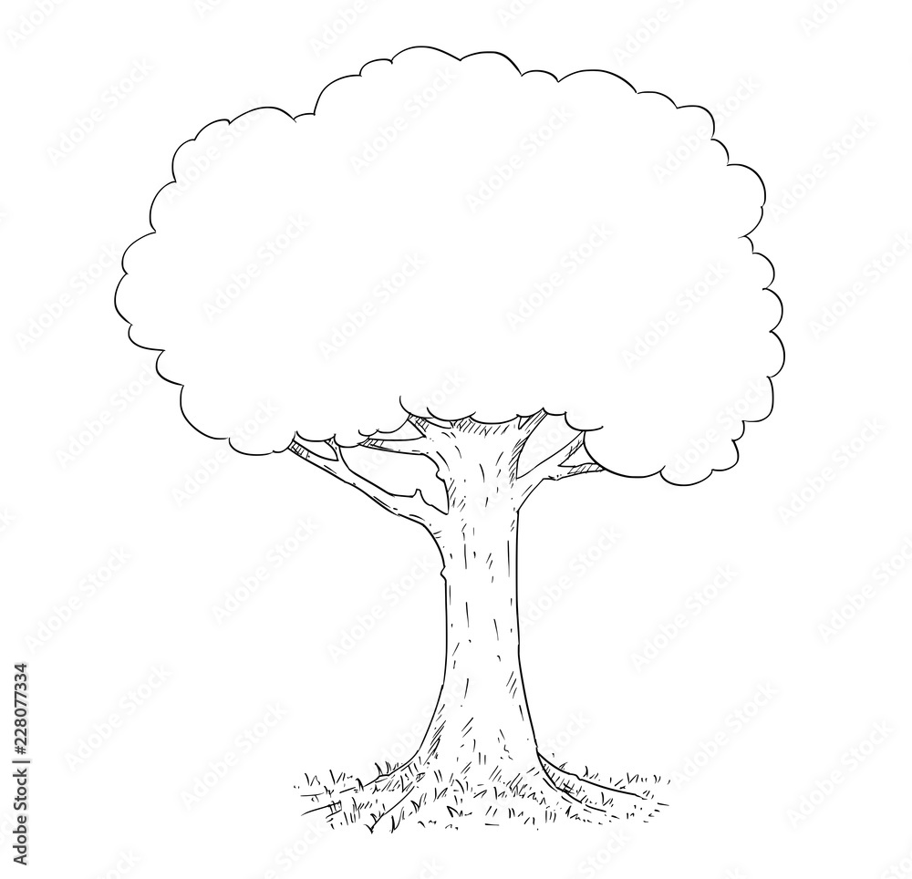 Vector pen and ink hand drawing black and white simple illustration of ... Vector pen and ink hand drawing black and white simple illustration of ...