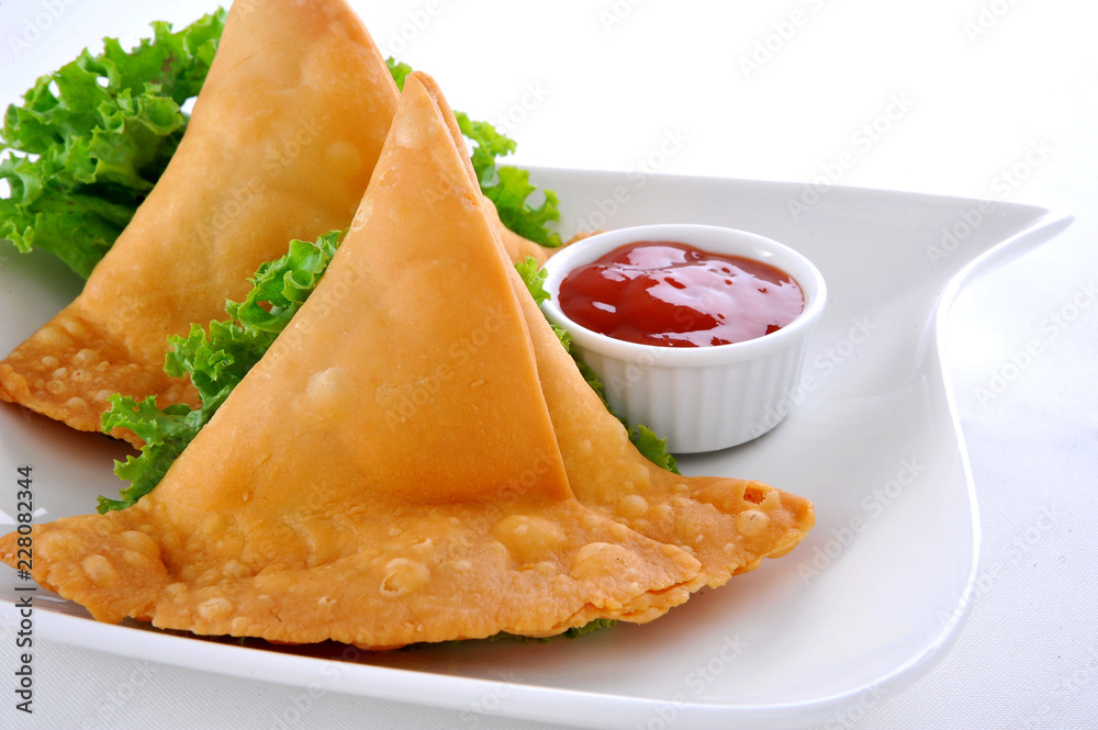 Punjabi Samosa, Sambusa, Sambuus, Samboksa, Stock Photo | Adobe Stock