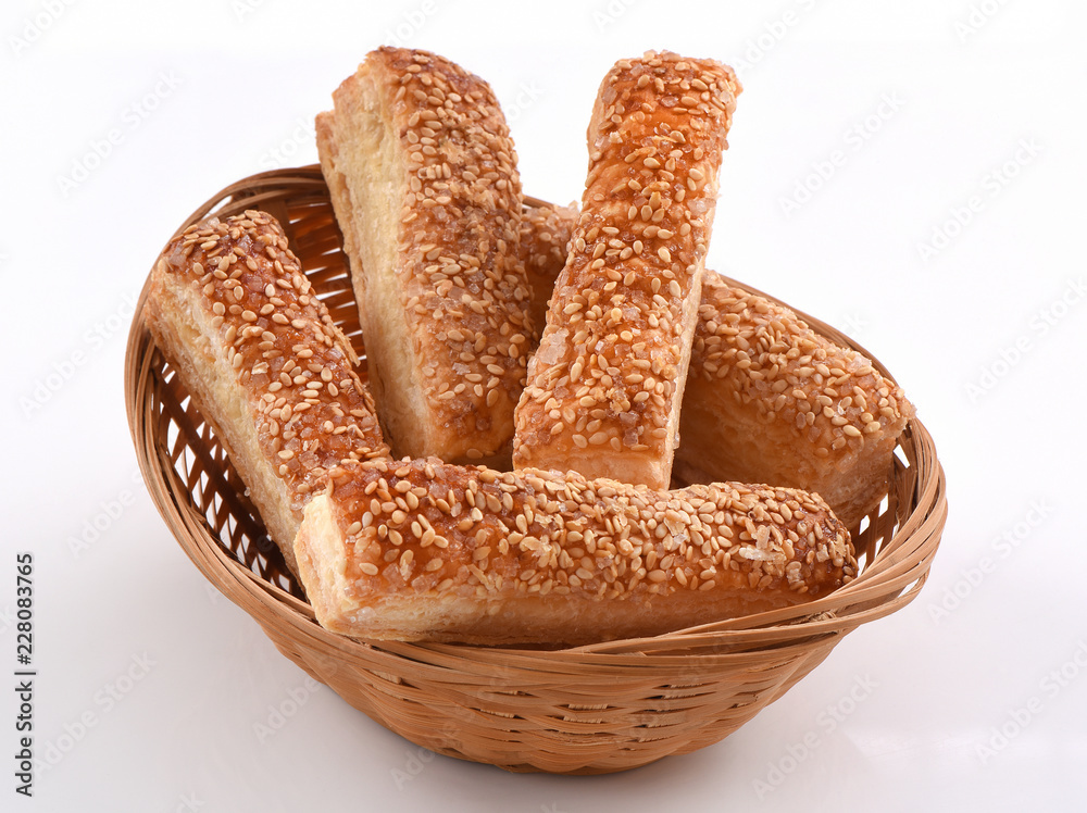 Sugar Puff Stick, light flaky layers of thin puff with sweet taste ...