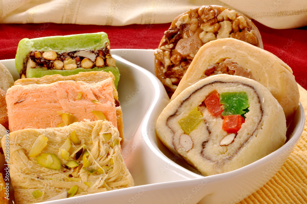 Mix Mithai, A Mouth-Watering Combination of Different Variety of Indian ...