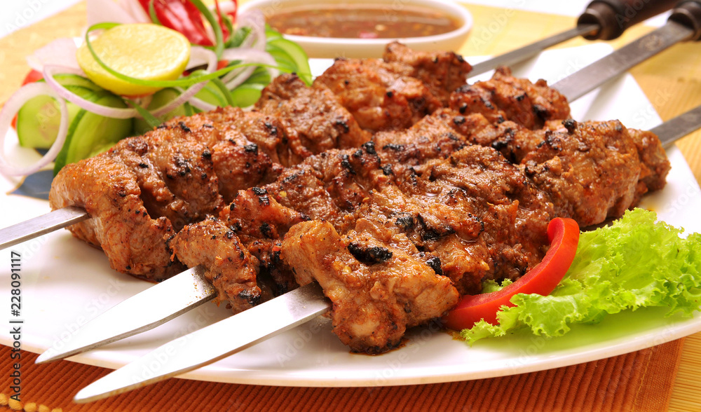 Beef Behari Kebab Stock Photo | Adobe Stock