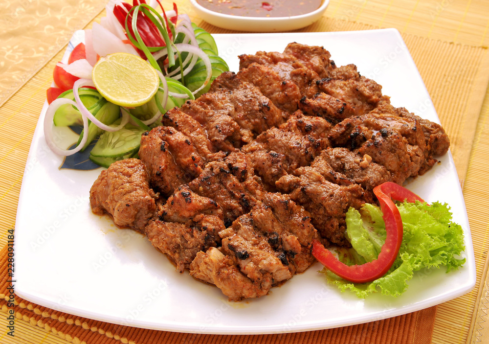 Beef Behari Kebab Stock Photo | Adobe Stock