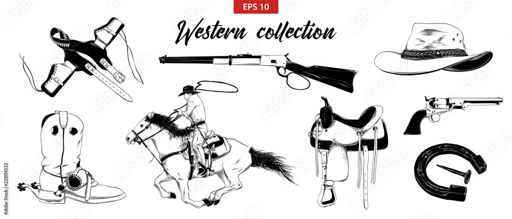 Vector engraved style illustration for posters, decoration and print ...