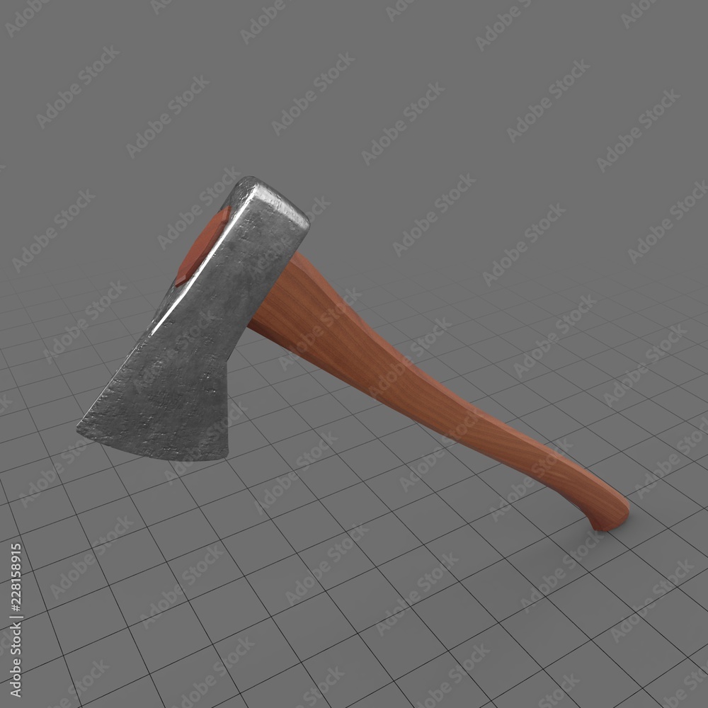 Axe Stock 3D アセット | Adobe Stock