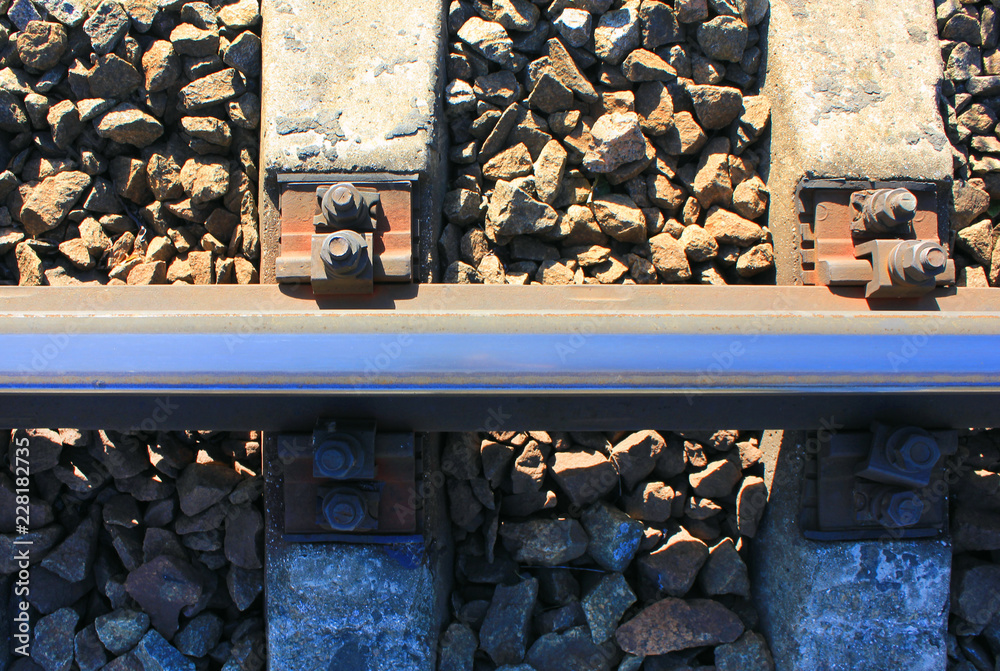 Concrete Train Rail Detail