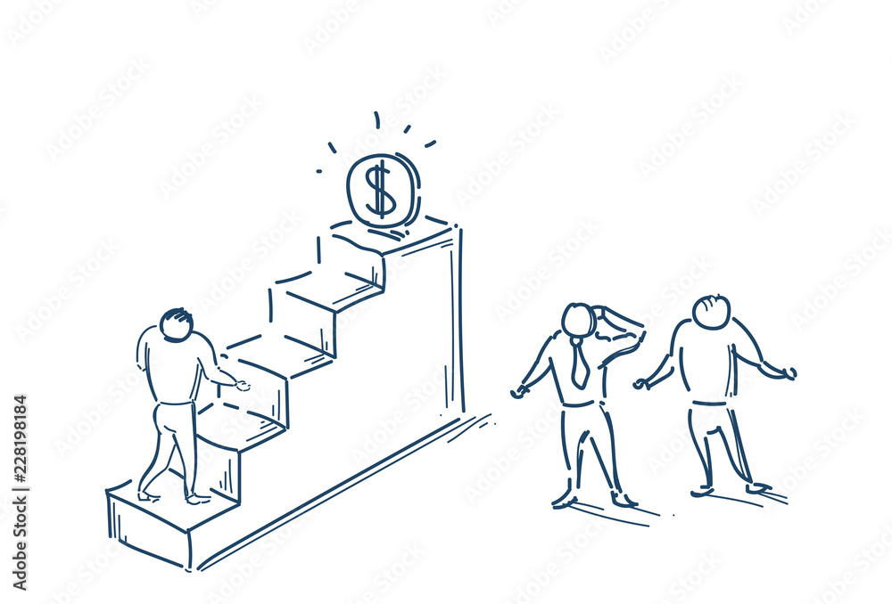 Hard Working Business People