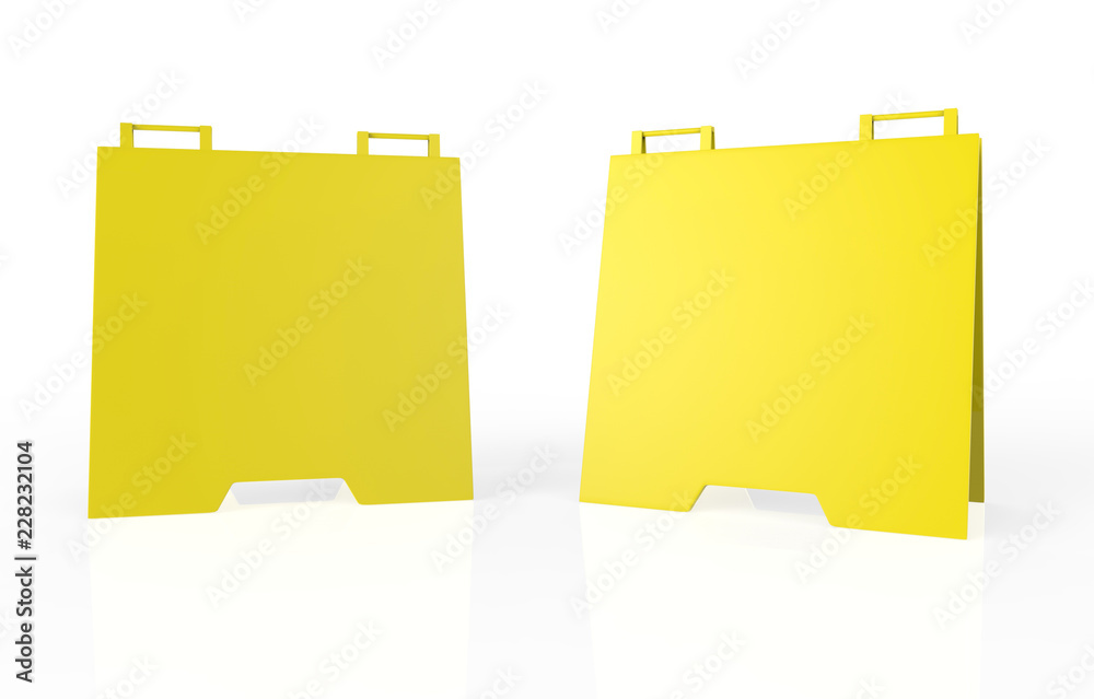 Crezon or PVC A-frame sandwich boards for design mock up and ...