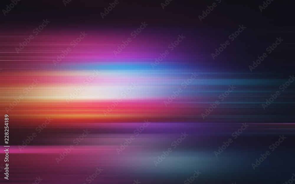 Abstract light effect texture rainbow wallpaper 3D rendering Stock ...