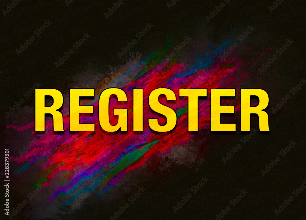 Register colorful paint abstract background Stock Illustration | Adobe ...