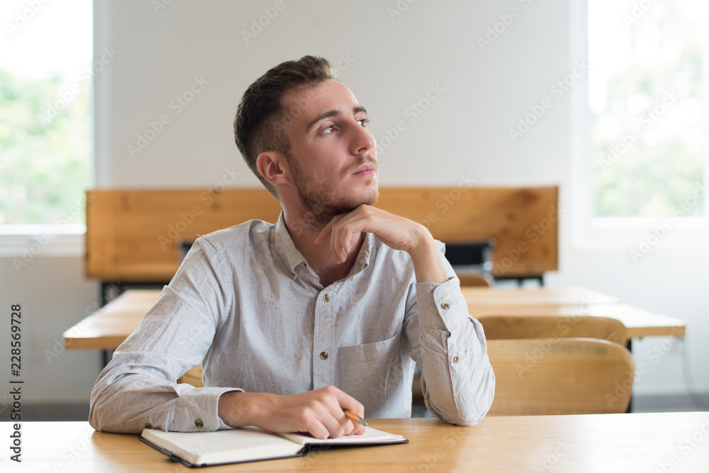 Person Doing Homework