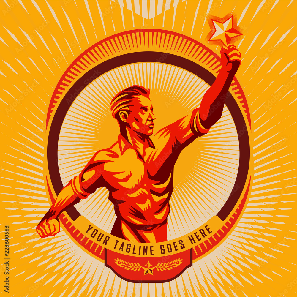 Revolution Fist With Star
