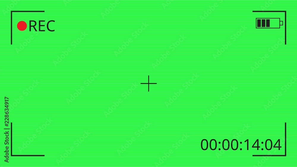 Video recording interface. Video camera screen UI. Vector illustration ...