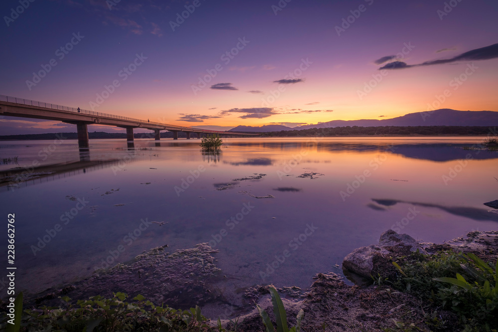 Embalse de Valmayor Stock Photo | Adobe Stock