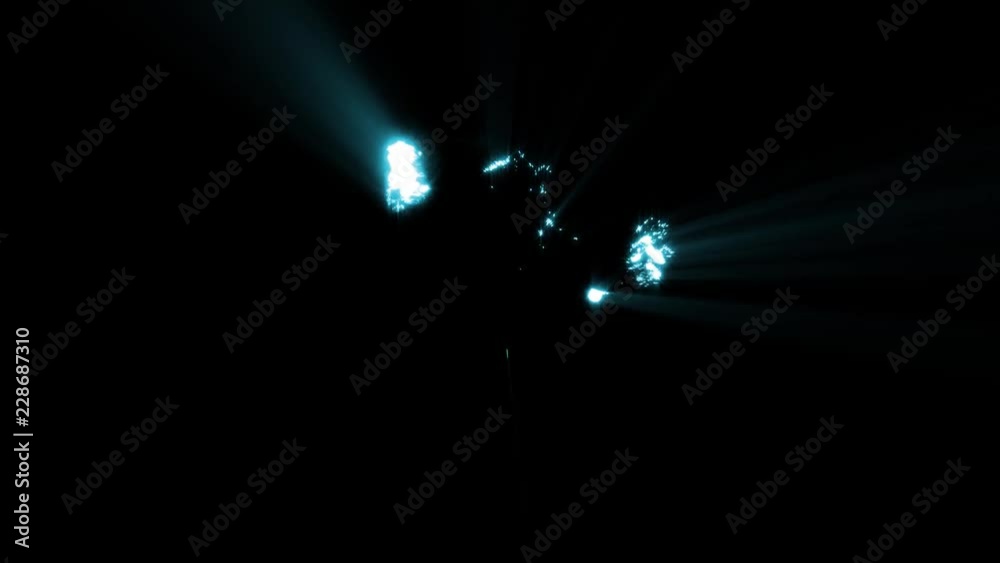 4k Dynamic Magic Sparks And Blast Explosion Fx/ Animation of a blast ...