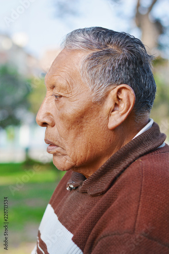 Old Native American Man