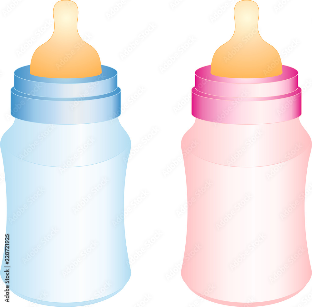 Blue Baby Bottle