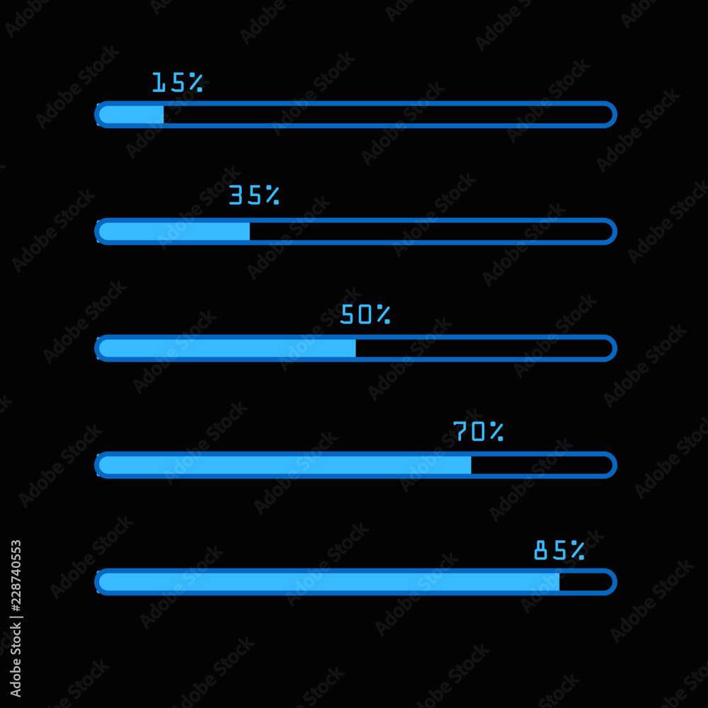 Isolated loading icon on black background. Preloaders and progress ... Isolated loading icon on black background. Preloaders and progress ...