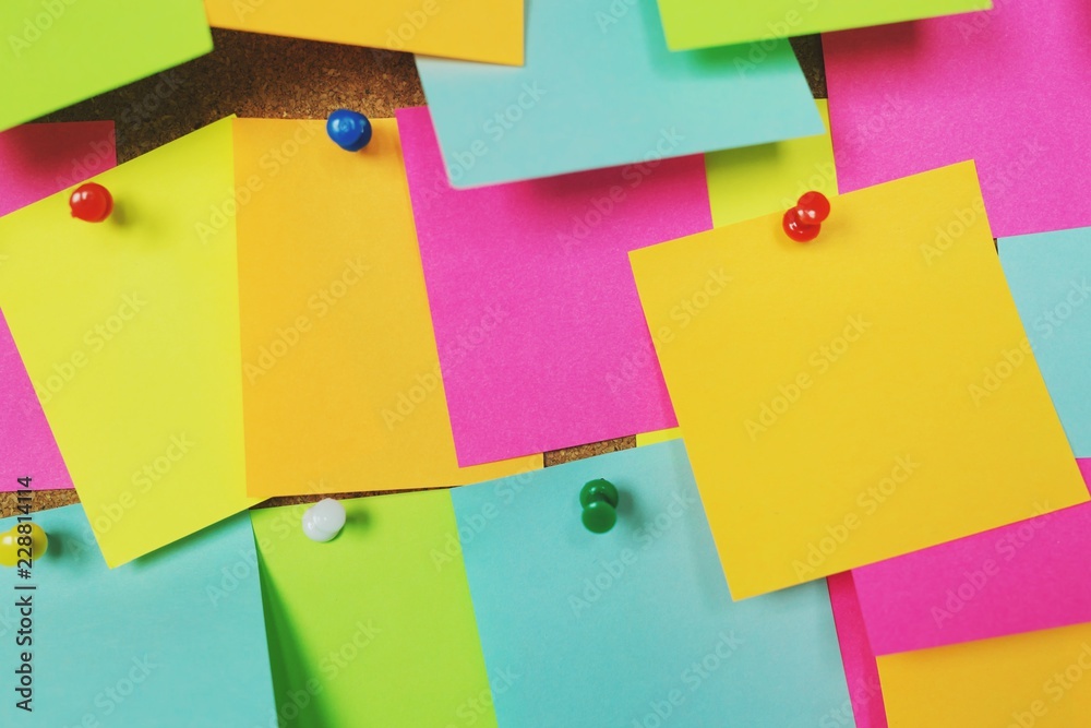 collection of colorful variety post it. paper note reminder sticky ... collection of colorful variety post it. paper note reminder sticky ...