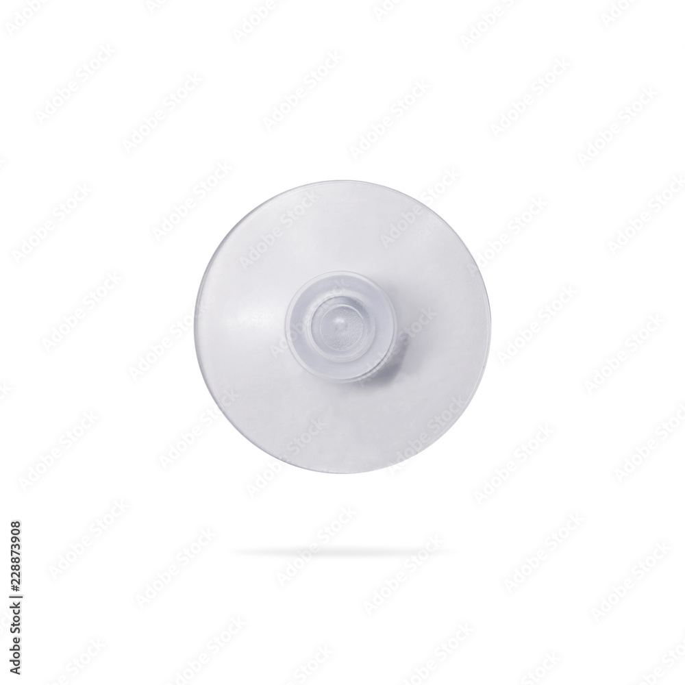 Suction cup isolated on white background. ( Clipping path or cut out ...