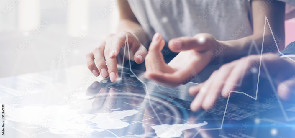 working on project Stock Photo | Adobe Stock