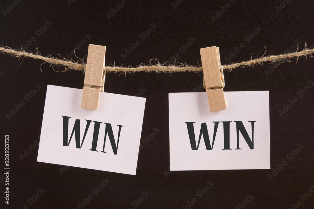 WIN-WIN Stock Photo | Adobe Stock