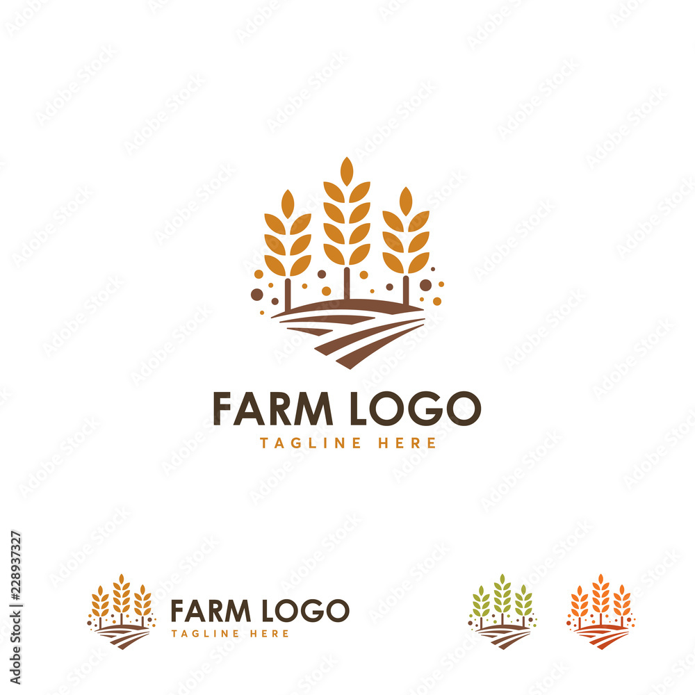 Grain Farm Logos