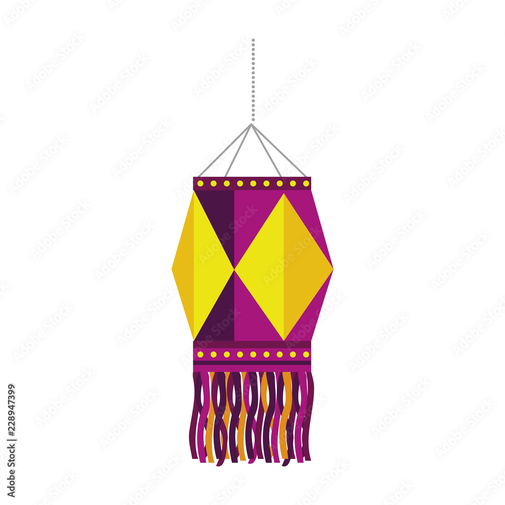 diwali lantern hanging icon Stock Vector | Adobe Stock